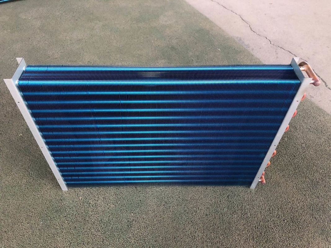 Copper Finned Flat Evaporator Coil Air Cooler Universal Evaporator Coil